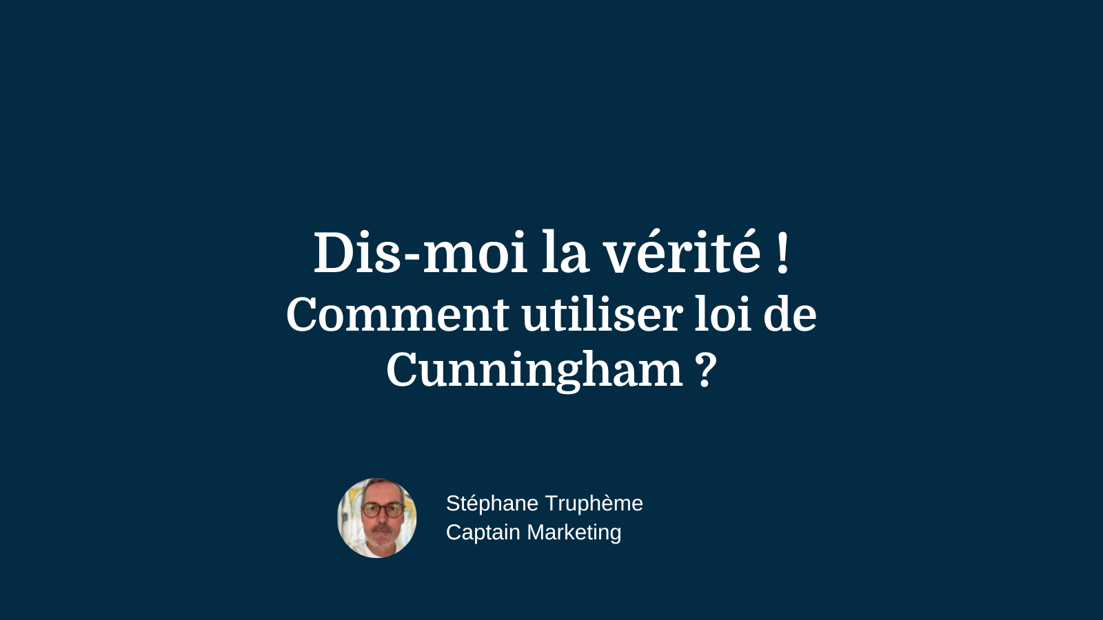 Loi de Cunningham : La Technique Secrète Pour Obtenir Plus de Réponses ...